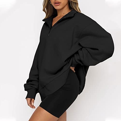 Lmzaren Fall Outfits for Women 2022 Pull Over Sweatershirt Women with Pockets Womens Pullover Hoodie Womens Sweaters