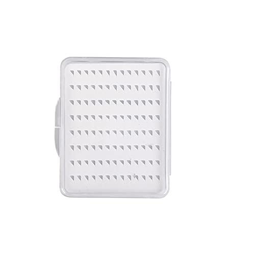 MEFESE Fly Hook Box Fly Fishing Hook Box with Foam Waterproof Durable Fishing Gear Transparent S M L Size Fishing Tackle Box