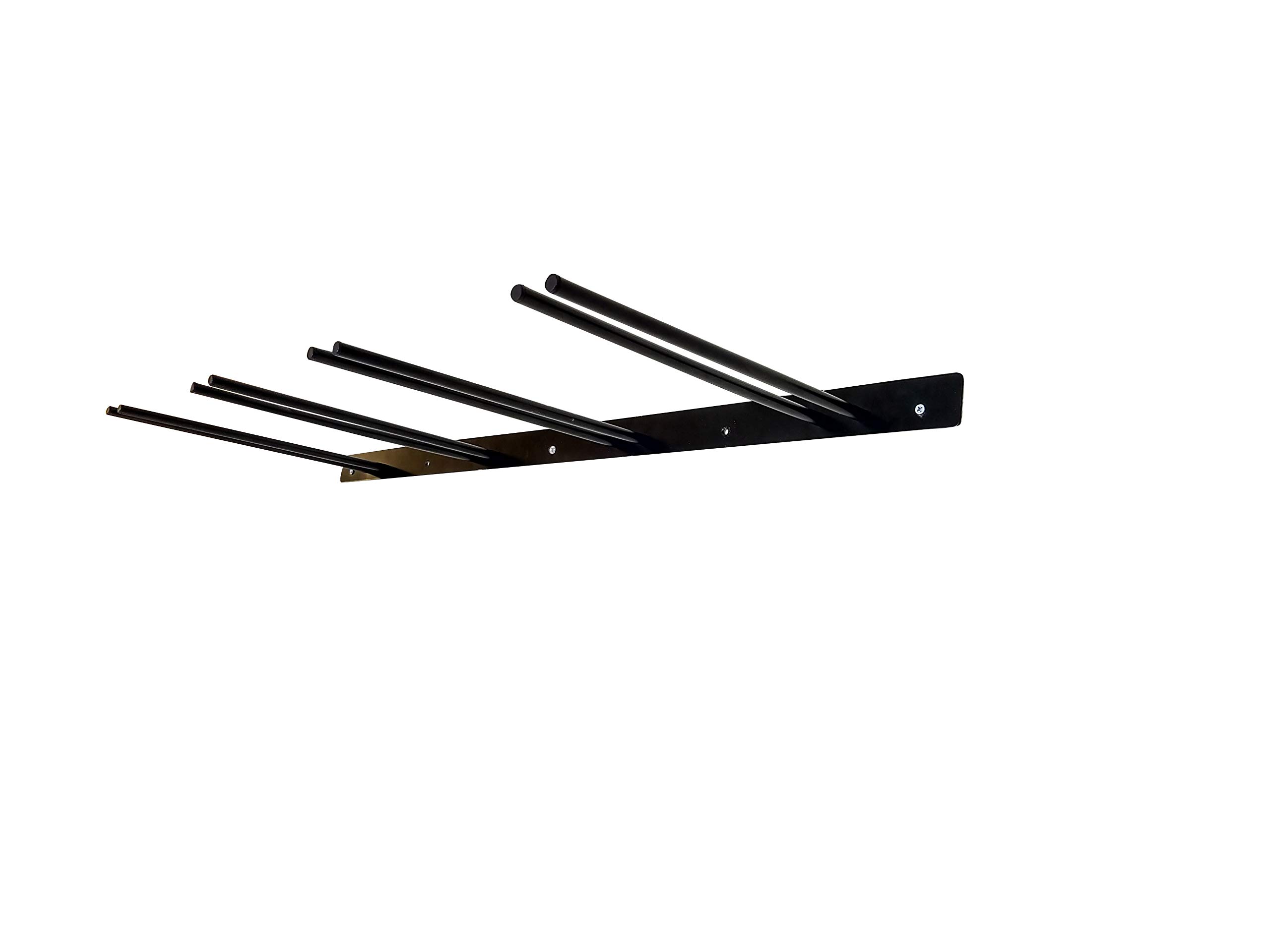 Insight Wall Mounted Ski Rack or Utility Rack - for 4 Pairs of Skis, or Garden & Lawn Tools