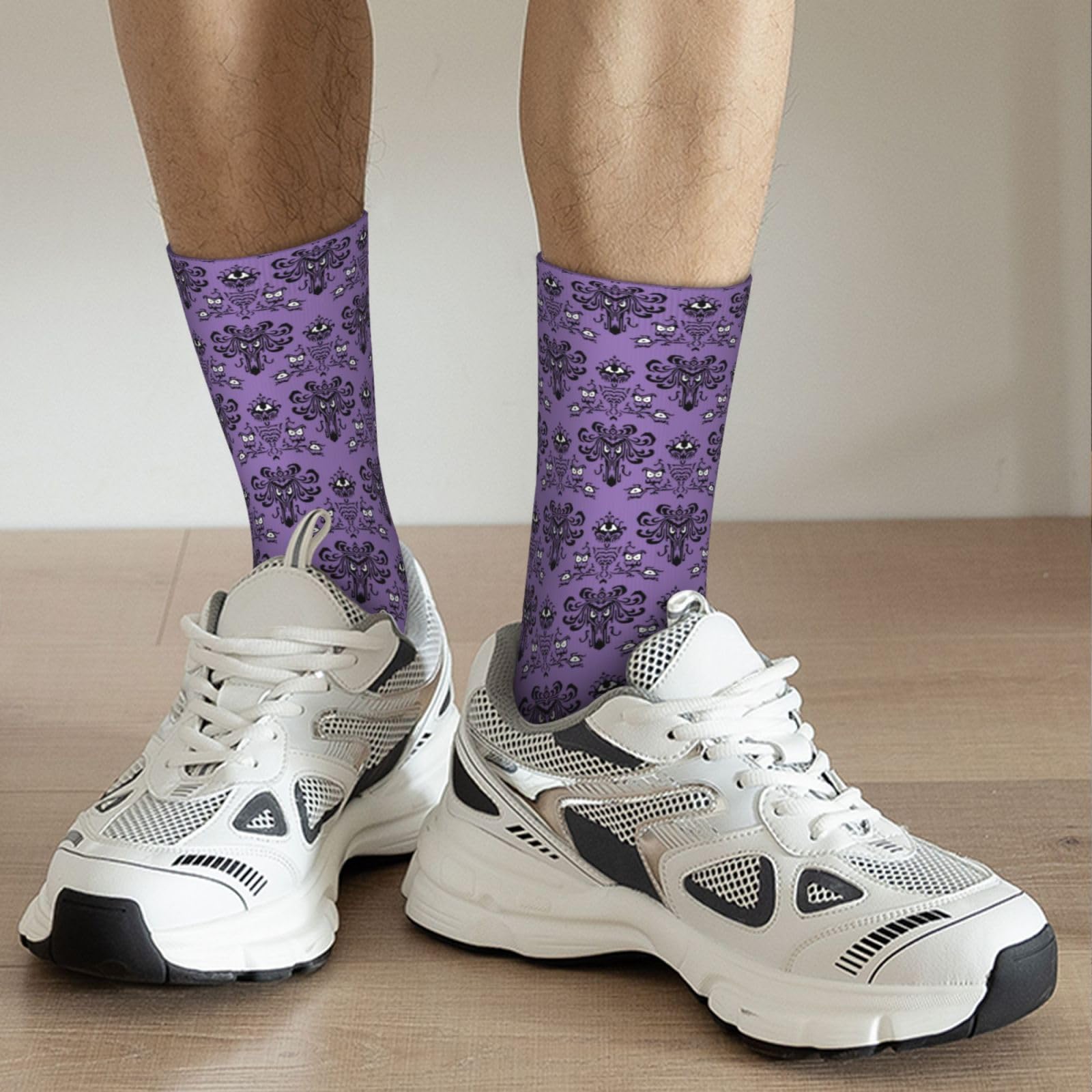 Haunted the Mansion Cool Socks For Men Women Fun Novelty Crew Socks