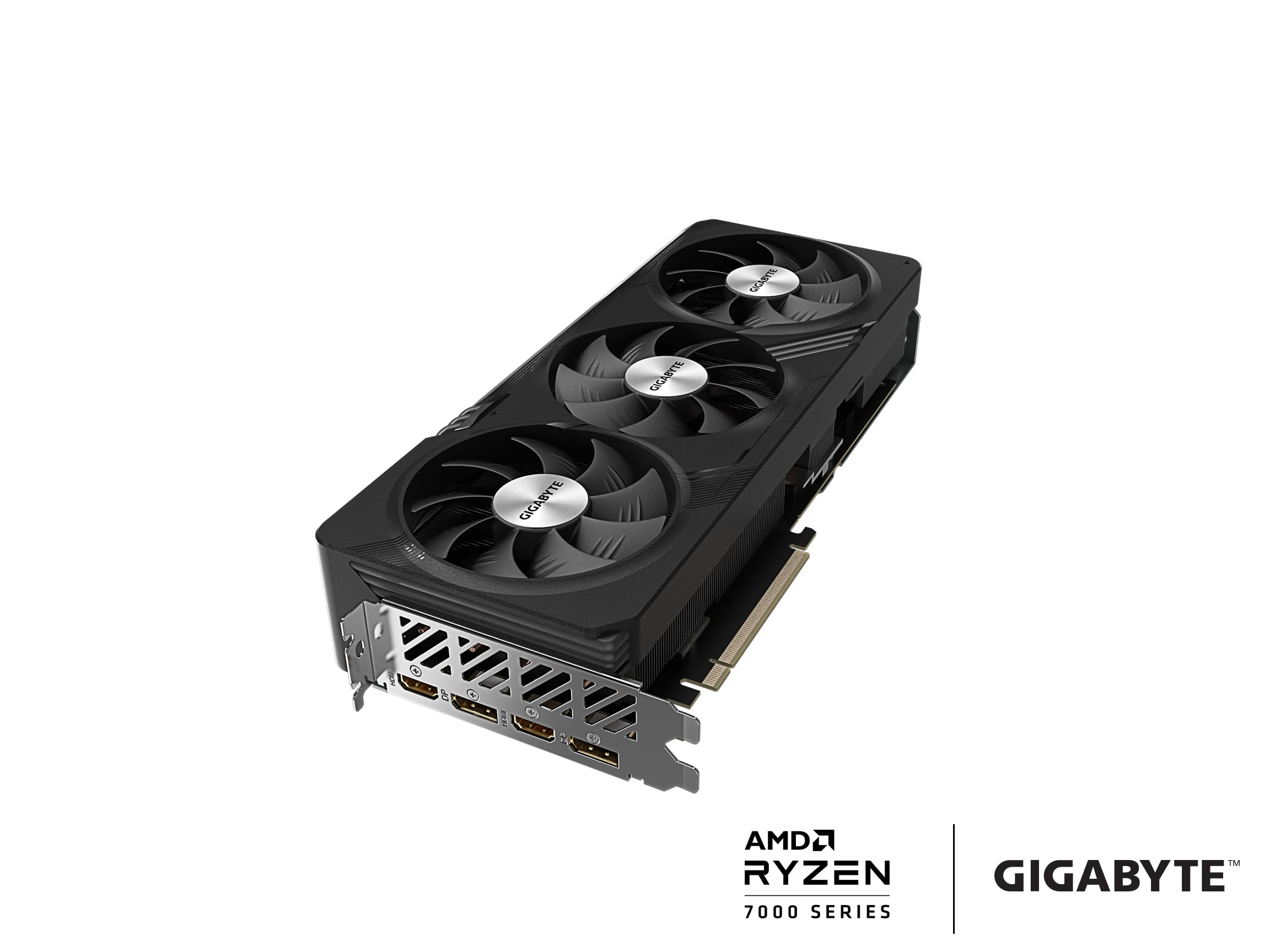 GIGABYTE Radeon RX 7700 XT Gaming OC 12G Graphics Card, 3X WINDFORCE Fans 12GB 192-bit GDDR6, GV-R77XTGAMING OC-12GD Video Card