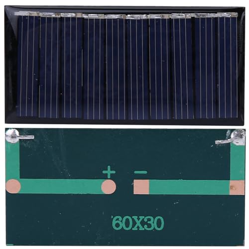 Mini Solar Panel, Polycrystalline Solar Panel, Waterproof and Energy Saving for Household Lights, Electric Fans, Solar Water Pumps, Solar Street Lights