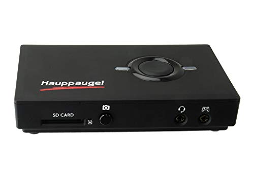 HAUPPAUGE HD PVR Pro 60 HD 4K in/Out 1080P 60fps Capture and Streaming PC Connected and Stand Alone for Zoom Skype YouTube Live and Twitch 1684