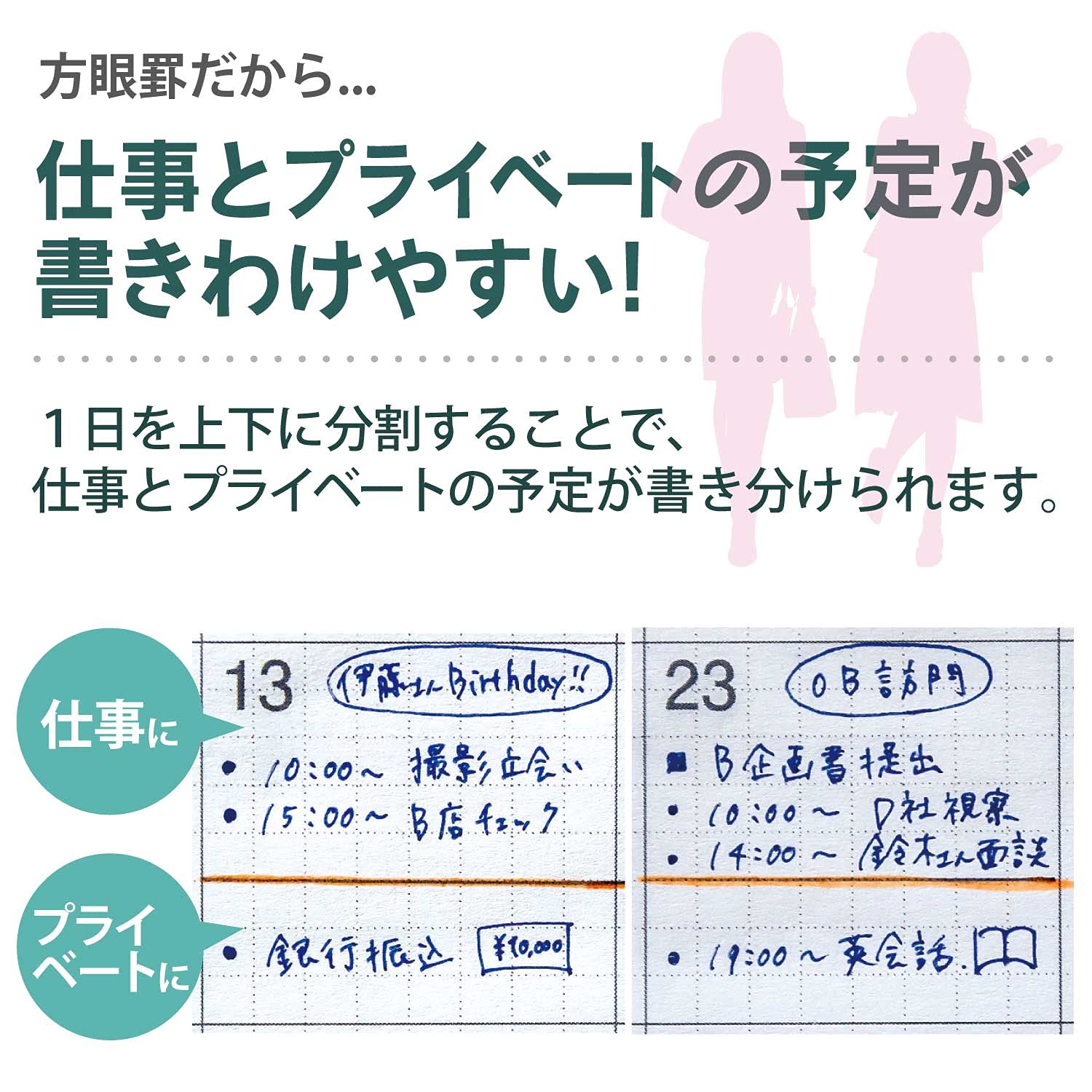 KOKUYO Campus Diary Notebook 2022 A5 Monthly Type, Grid Rule, Blue Green (ニ-CMSBG-A5-22)