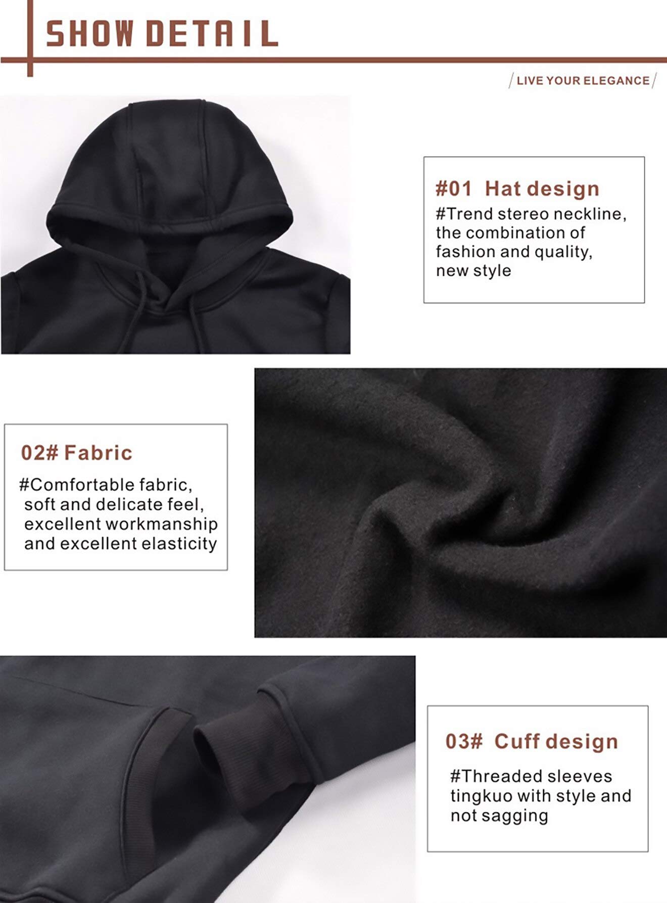 Hoodies and Pants Hip Hop Sport Suit For Men Women F Medium