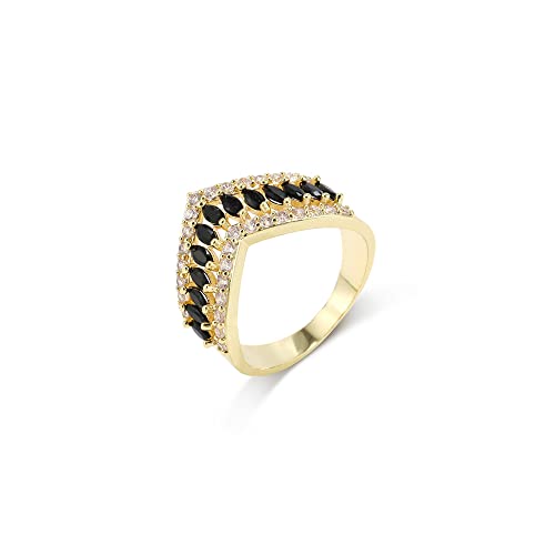 Jewelry Street Style Ladies Rings Personality Accessories Micro-set Zircon Various Styles Rings