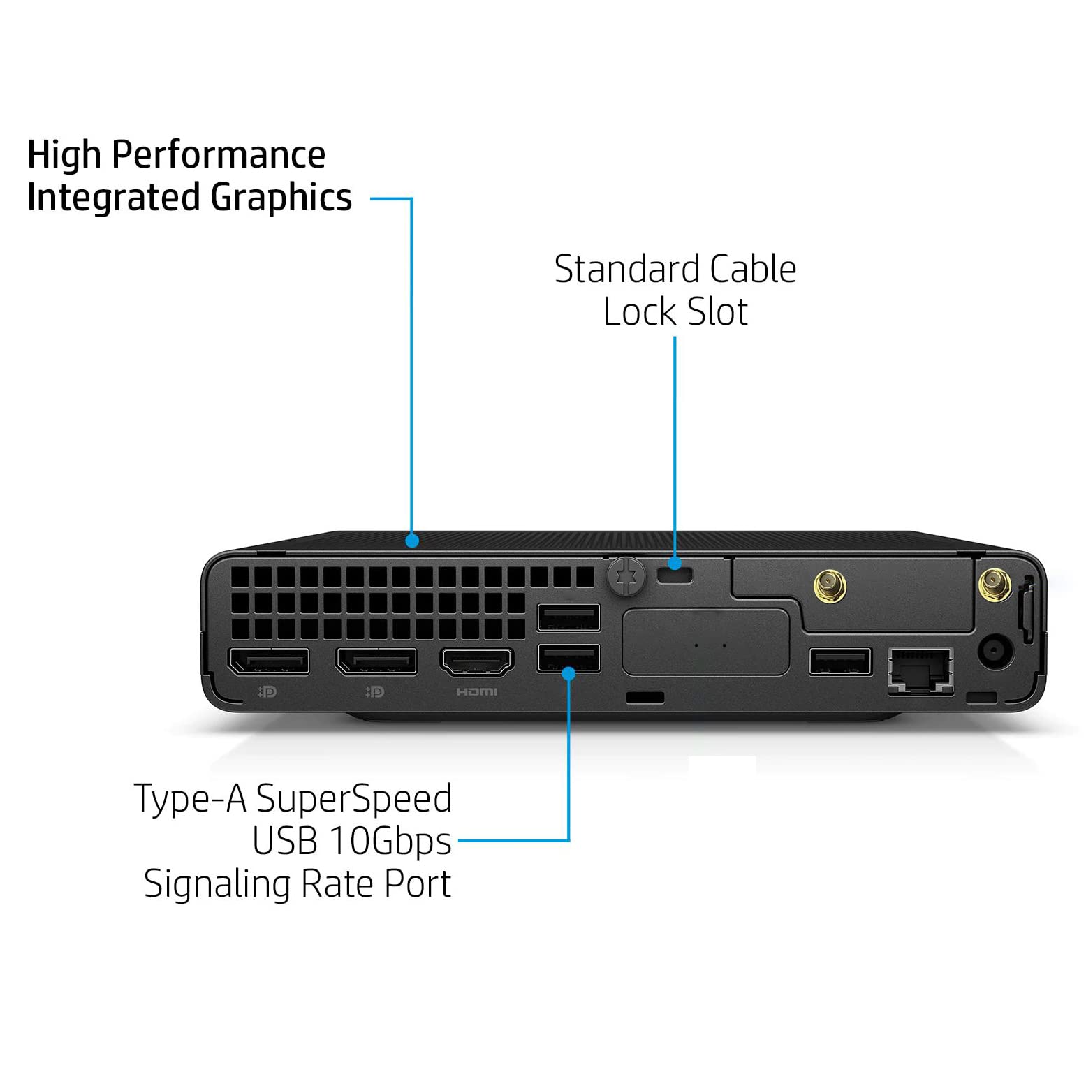 HP Elite Mini 800 G9 PC Business Desktop Computer, 12th Intel 16-Core i9-12900 up to 5.1GHz, 32GB DDR5 RAM, 1TB PCIe SSD, WiFi 6E, BT 5.2, Keyboard and Mouse, Windows 11 Pro