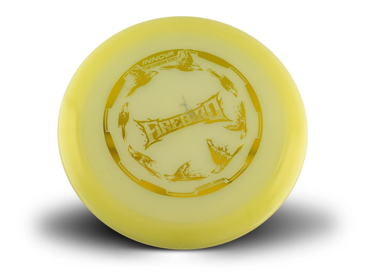 Innova Discs Limited Edition 2022 Tour Series Zackeriath Johnson Glow Champion Firebird Distance Driver Golf Disc [Colors May Vary] - 173-175g