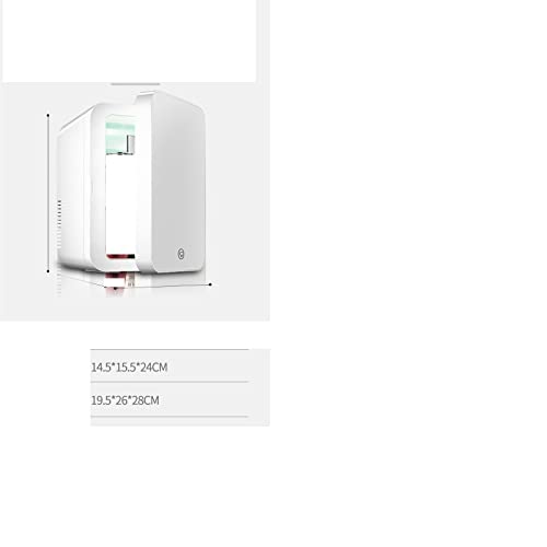 JOZZY Mini Fridge Beauty Refrigerator Skin Care Cosmetics Facial Mask Refrigerator Household with Mirror LED Mini 8L Dormitory Mini Refrigerator