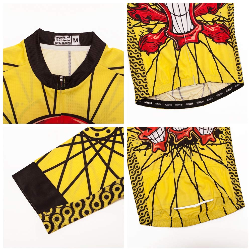 JPOJPO Cycling Jersey for Men Pro Team Bicycle Clothing MTB Bike Jerseys Shorts Set