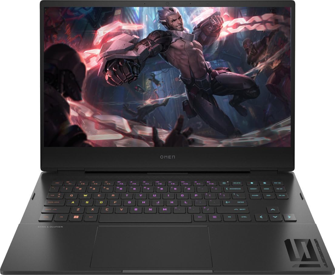 HP OMEN 16.1" QHD 165Hz Gaming Laptop, Intel i9-12900H 14-Core, NVIDIA GeForce RTX 3060, 64GB RAM, 2TB PCIe SSD, 4-Zone RGB Backlit Keyboard, Thunderbolt 4, Wi-Fi 6E, Win11 Home, GM Accessory
