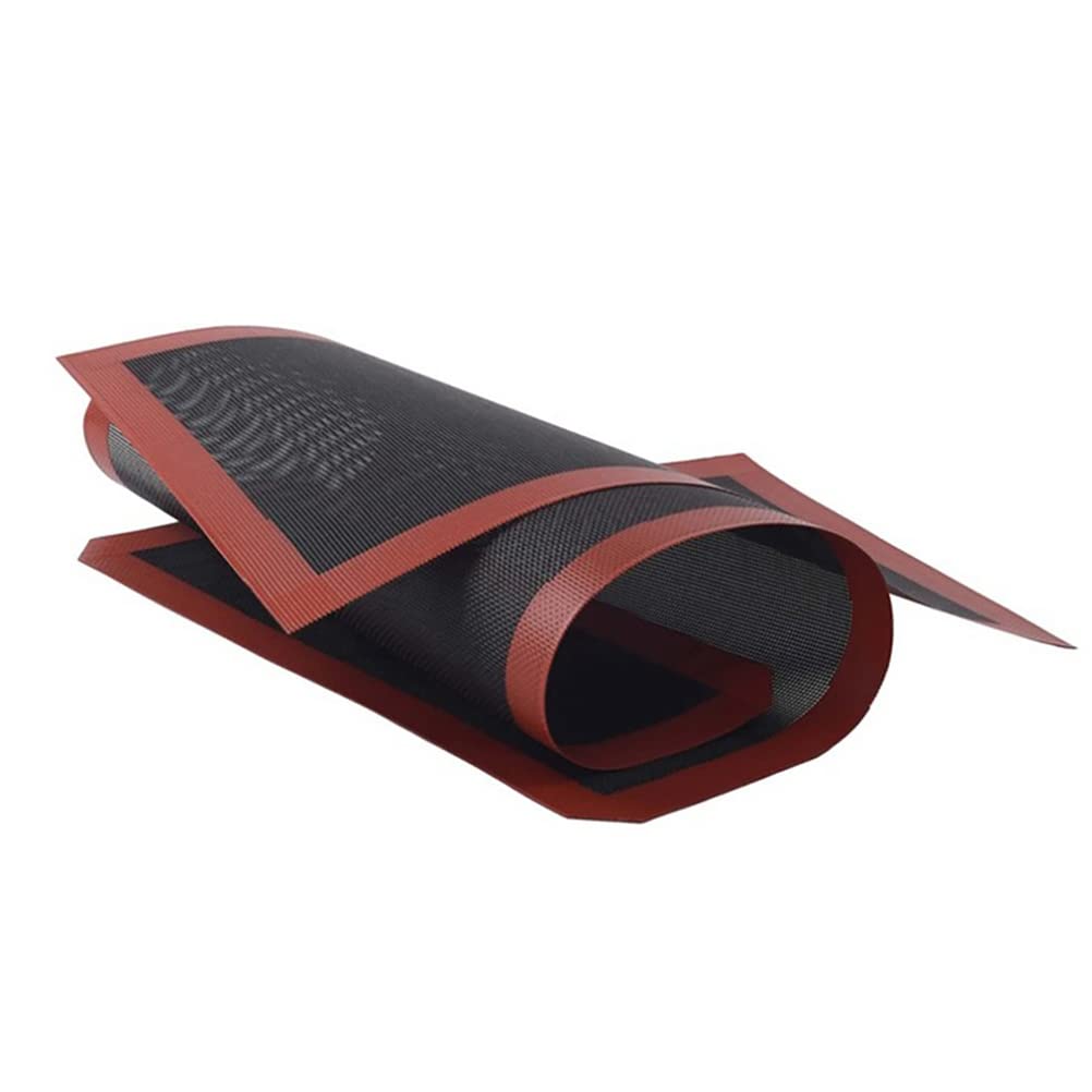 Maedack Silicone Pastry Mat - 30x40cm Non-Slip Micro-Perforated Oven Mat Silicone Biscuit Baking pad Pizza Cake Baking Pan Mat Oven Bakeware Tools