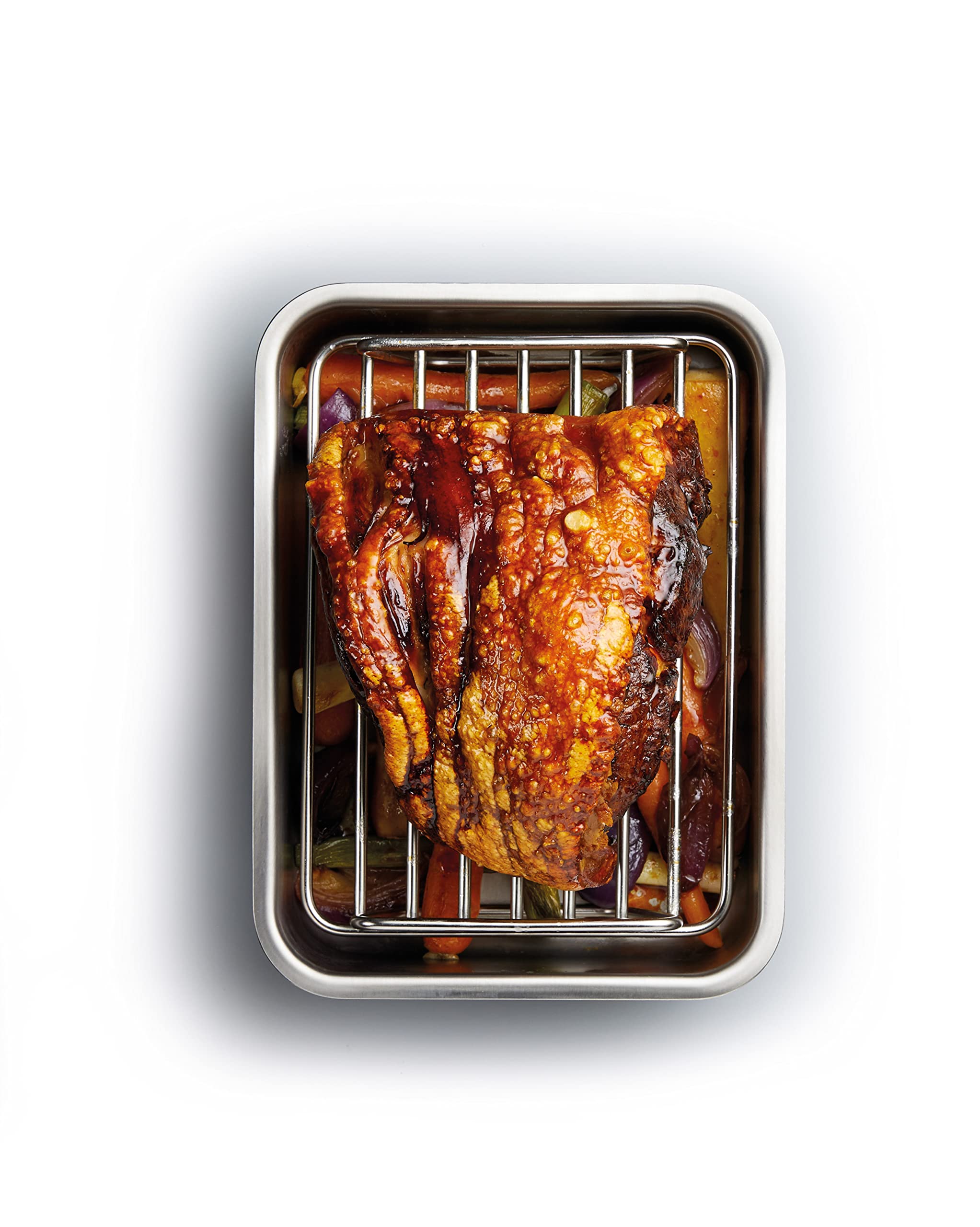 MasterClass Master Class Small Stainless Steel Roasting Rack, (9" x 6.5"), 23 x 16.5 cm (9 x 6.5 inches), Metallic
