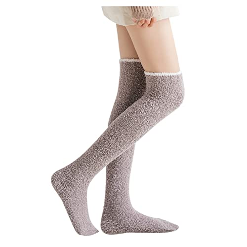 Long Socks Football No Shoe Socks for Men Womens Soft Bamboo Dress Socks Lightweight Premium Thin Crew Socks Bulk Pack