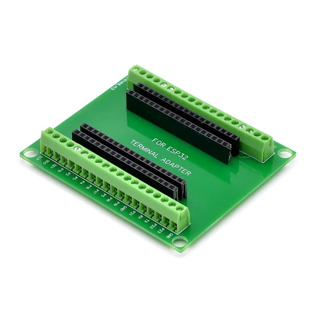 Printer Accesstories 10 pcs ESP-WROOM-32 Microcontroller Development Board ESP32 Expansion Breakout Board GPIO 1 into 2 for 38PIN Narrow Version - (Color: ESP-WROOM-32)