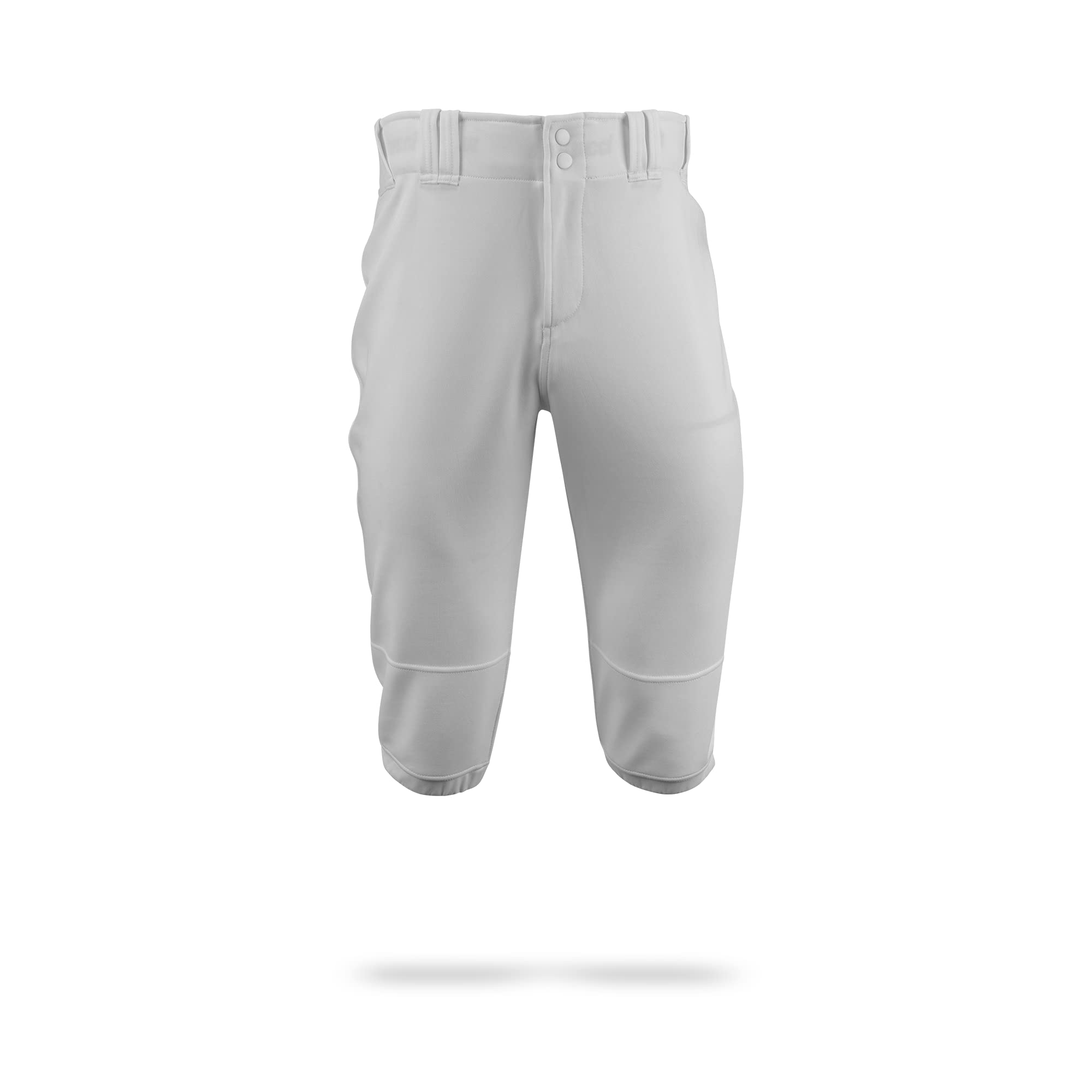Marucci Boys' Standard Elite Apex Short Baseball Pant, White, Youth Medium