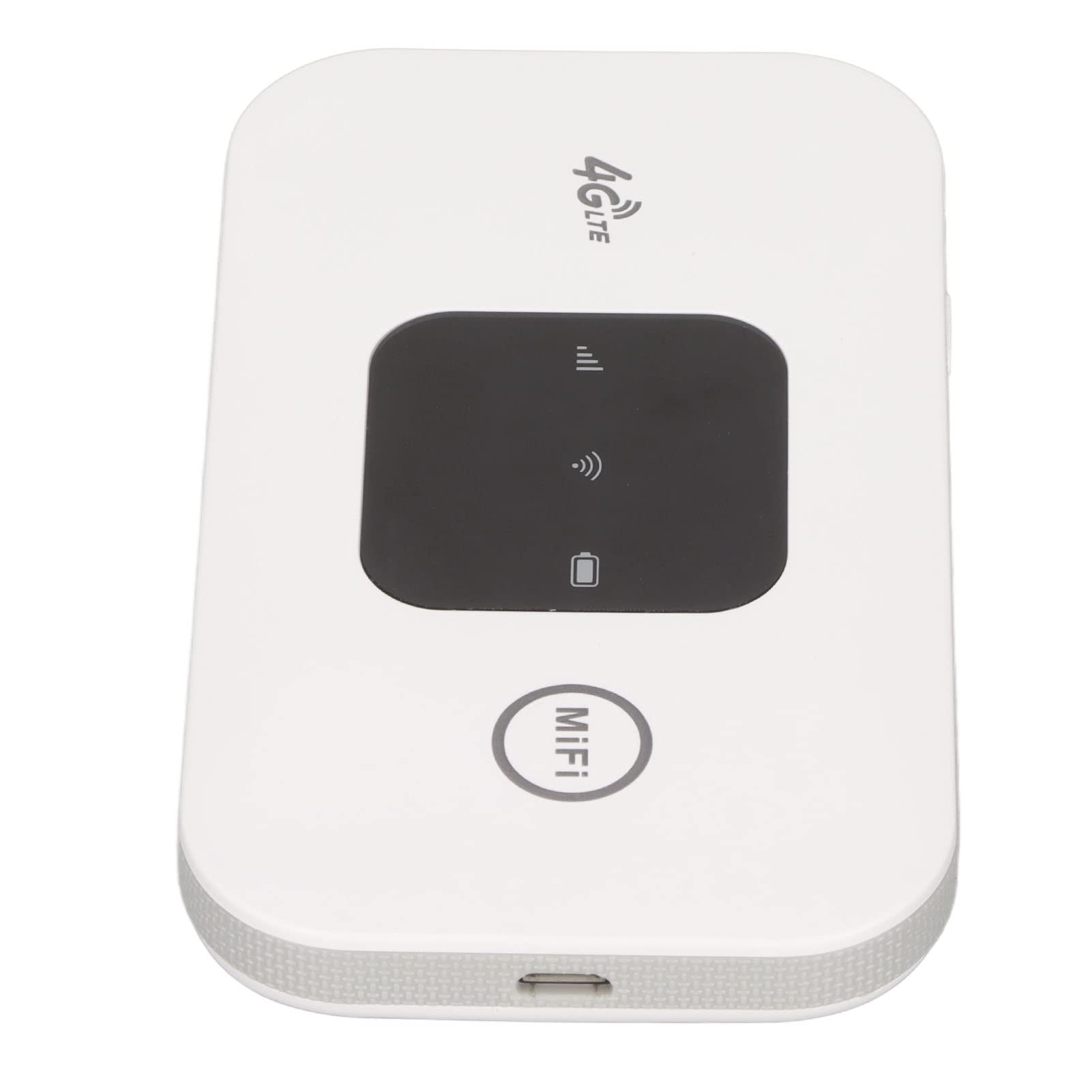 Portable Internet Hotspot, 150Mbps High Speed 4G Strong Coverage Unlocked SIM Card Router Supports Band B1/3/5/7/8/20/40, for Home, Office, Travel
