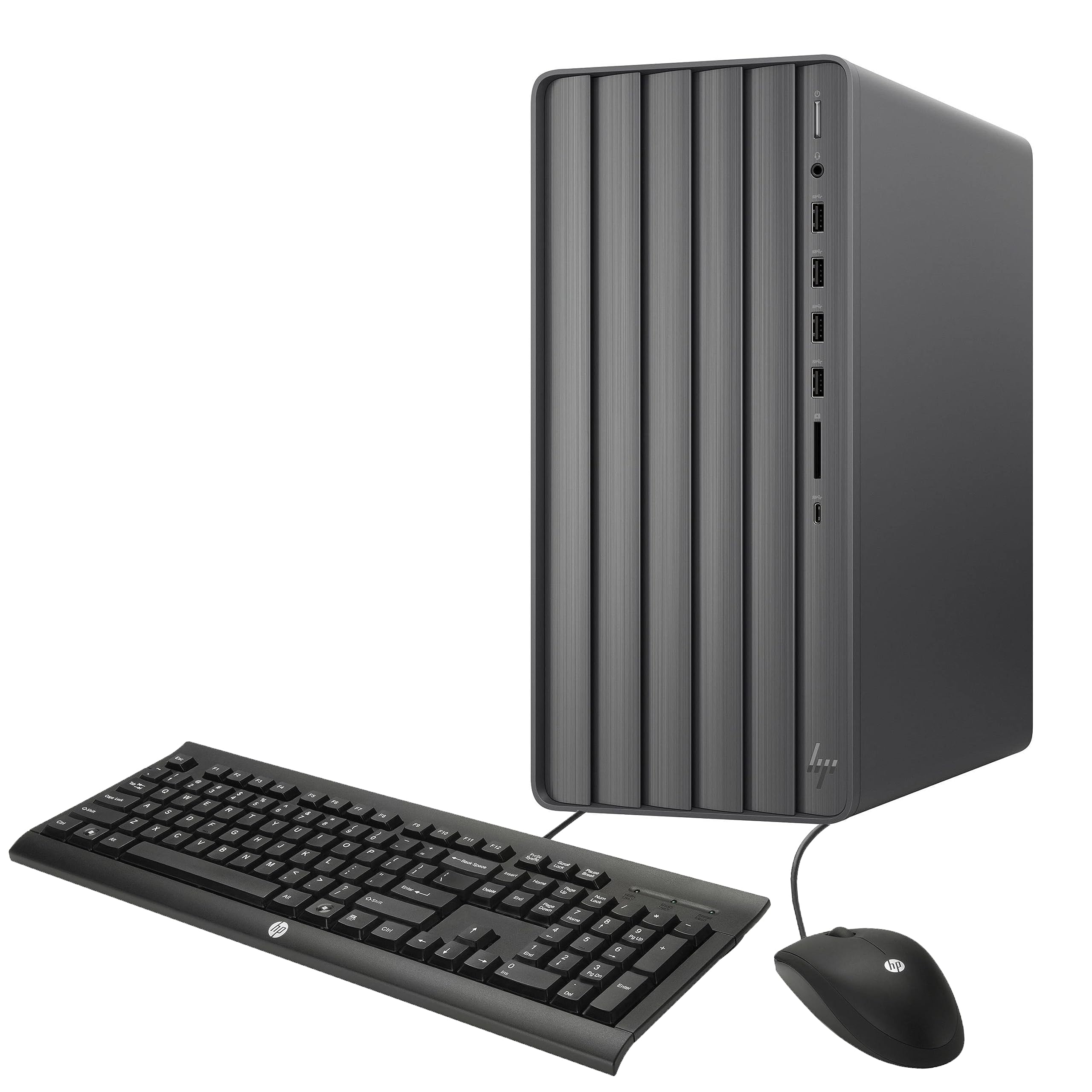 HP Envy Tower Business Desktop Computer, 13th Gen Intel 10-Core i5-13400 (Beat i7-12700), 32GB DDR4 RAM, 2TB PCIe SSD, WiFi 6, Bluetooth 5.3, Wired Keyboard and Mouse, Windows 11 Pro