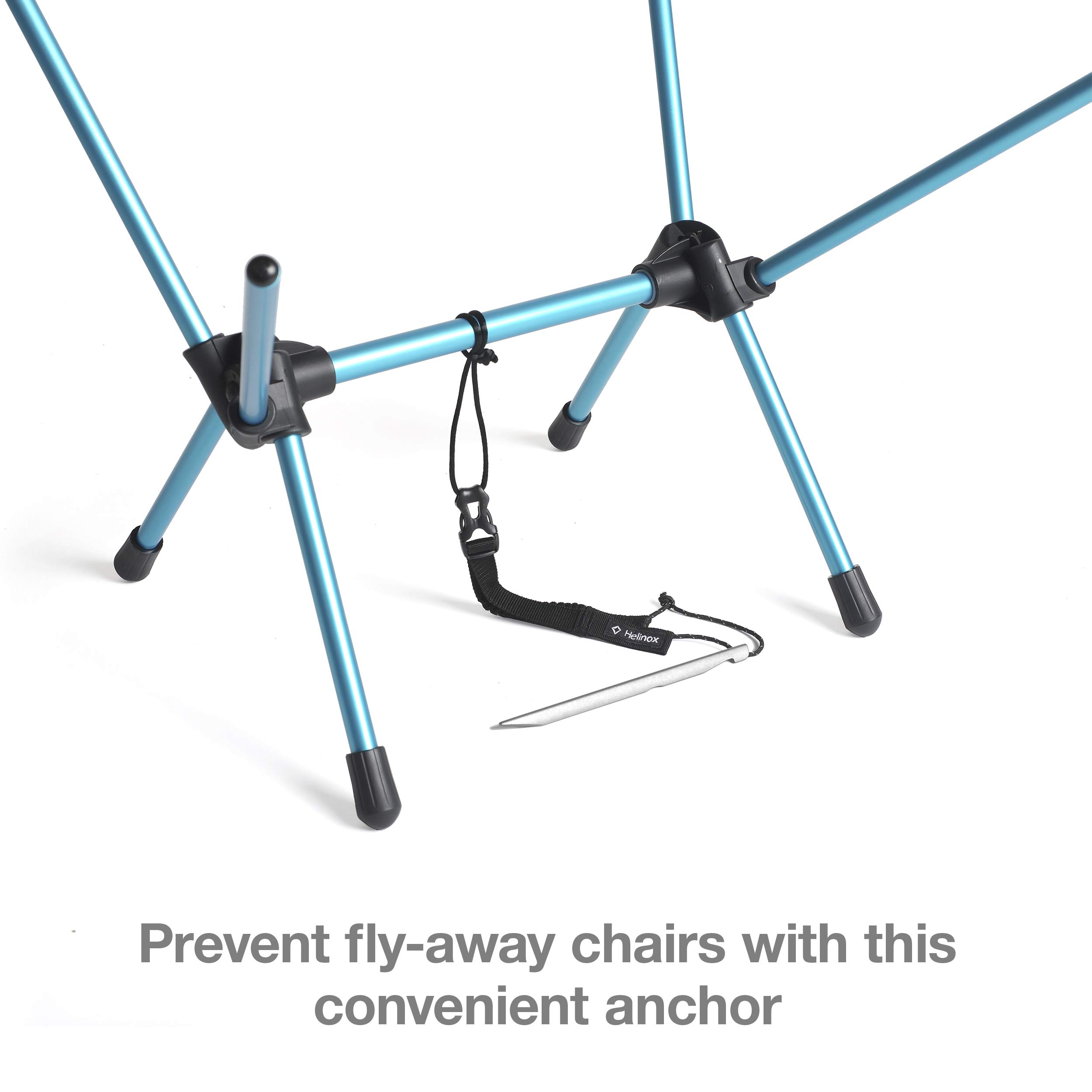 Helinox Chair Anchor to Secure Lightweight Beach and Camp Chairs in Windy Weather
