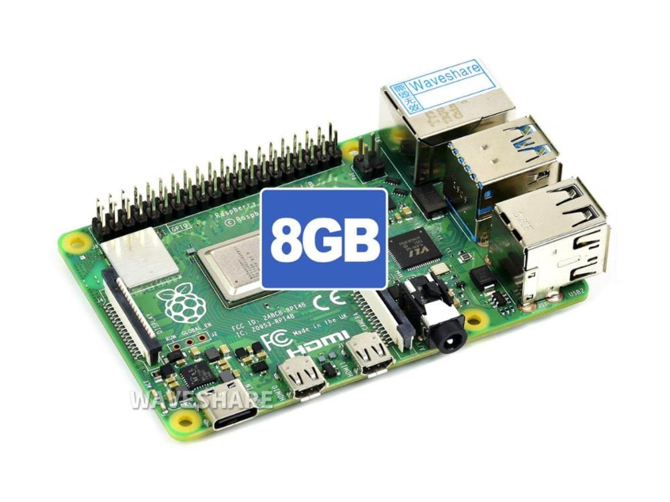 New Raspberry Pi 4 Model B 8GB RAM, Completely Upgraded