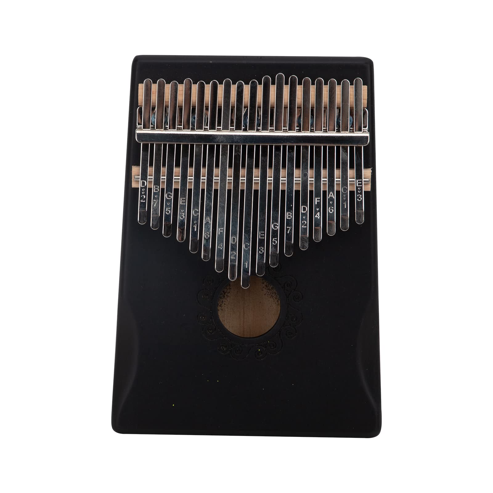 Kalimba Thumb Piano 17 Keys Mbira Finger Piano Portable Musical Instrument for Adults Beginners