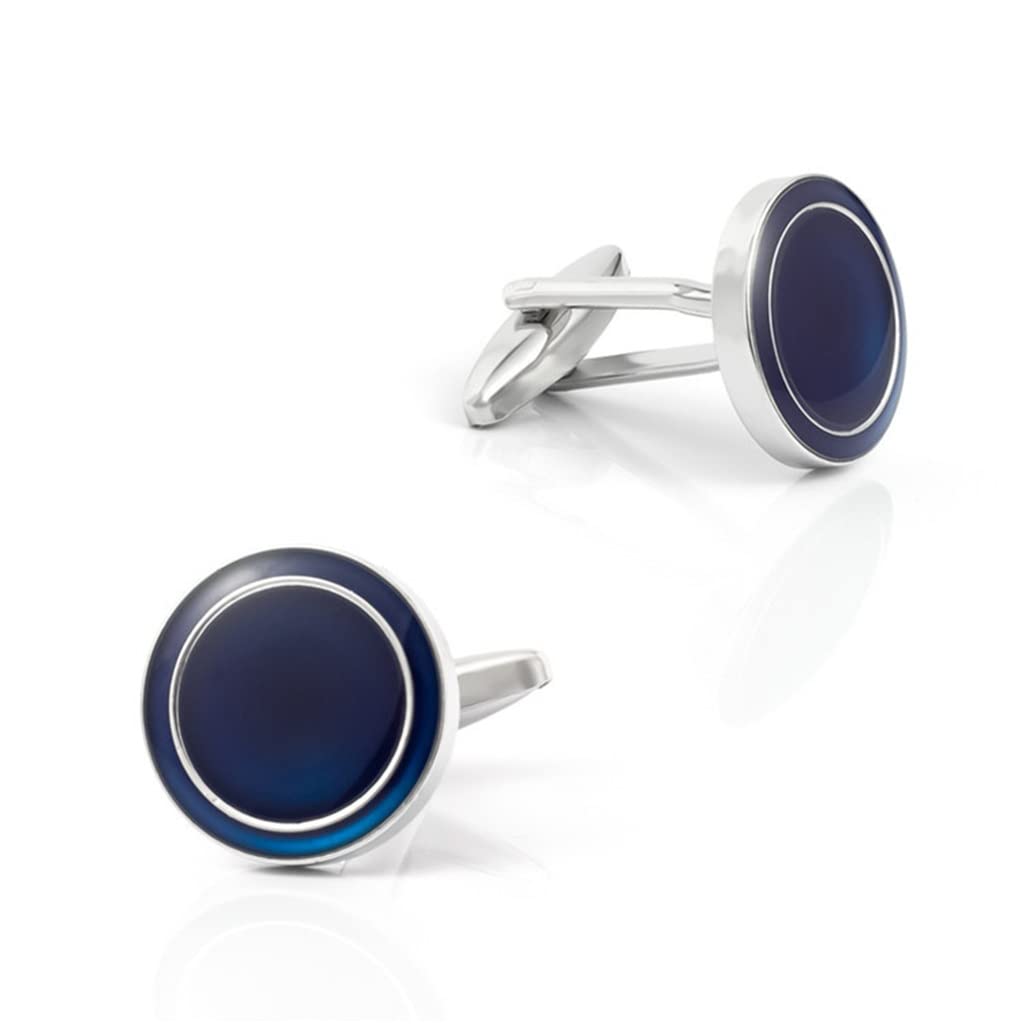 Men's Cufflinks Men's Versatile Tuxedo Dress French Shirt Button Stud Cufflinks (Color : A, Size : One Size) (A One Size)