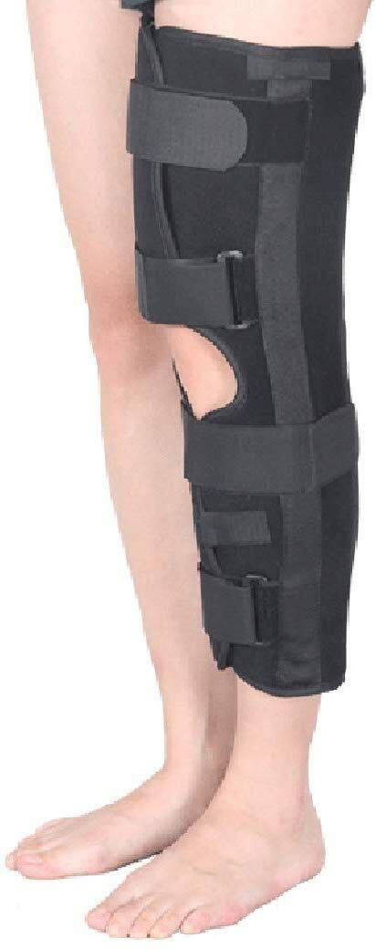 Knee Brace Knee Wrap Support Brace, Medical Immobilizer Knee Support Orthopedic Guard Protector for Knee Fracture Ligament Relaxation, Meniscus Injury (Size : B(M))