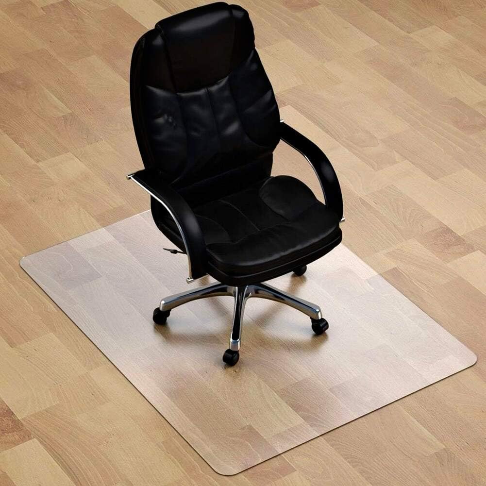 Jakarl Office Computer Desk Chair Mat for Hardwood Floor,Office Floor Mats for Rolling Chairs Hardwood Floor,Clear Floor Protector for Desk Chair on Hardwood