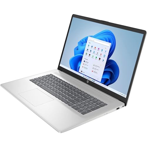 HP 17 17.3" Touchscreen HD+ Business Laptop Computer, Hexa-Core AMD Ryzen 5 7530U (Beat i5-1345U), 32GB DDR4 RAM, 1TB PCIe SSD, WiFi 6, Bluetooth 5.3, Windows 11 Pro, BROAG 64GB Flash Stylus