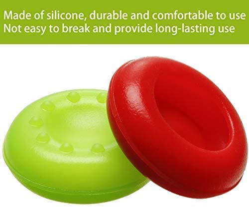 kongchan 50 PCS Colorful Silicone Thumb Grips Cap Cover,Joystick Controller Rubber Grip Silicone Accessories Replacement Parts ​for PS2, PS3, PS4, PS5, Xbox 360, Xbox One, Xbox Series X/S Controller