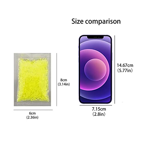 Shiny Stone Glow in The Dark, Fish Tank Aquarium Decorative Sand Gravel Rock Decoration for Home and Garden