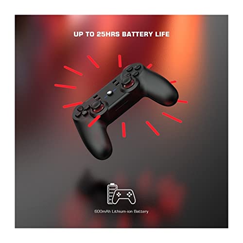 KONSEV Game Controller T3s Bluetooth 5.0 Wireless Gamepad Switch Game Controller Compatible with Nintendo Switch Android Smartphone Apple iPhone and PC Game Accessories