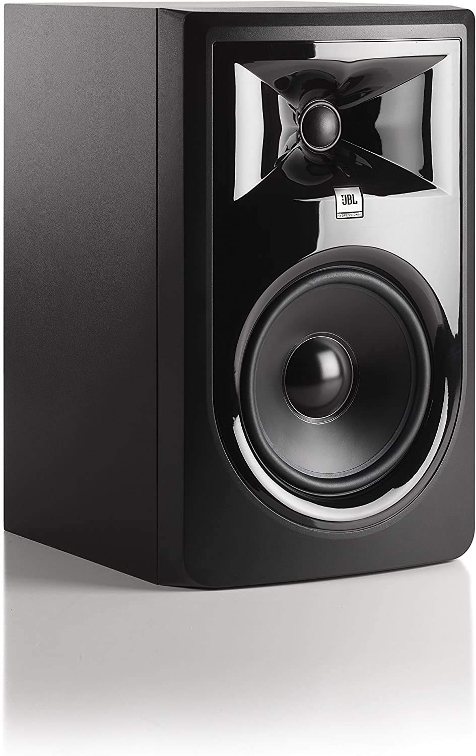 JBL Professional 306P MkII Next-Generation 6-Inch 2-Way Powered Studio Monitor Pair Bundle with 2X Mophead 10-Foot TRS Cable, 2X 10-Foot XLR Cable, 2X Cable Ties and Microfiber Cloth