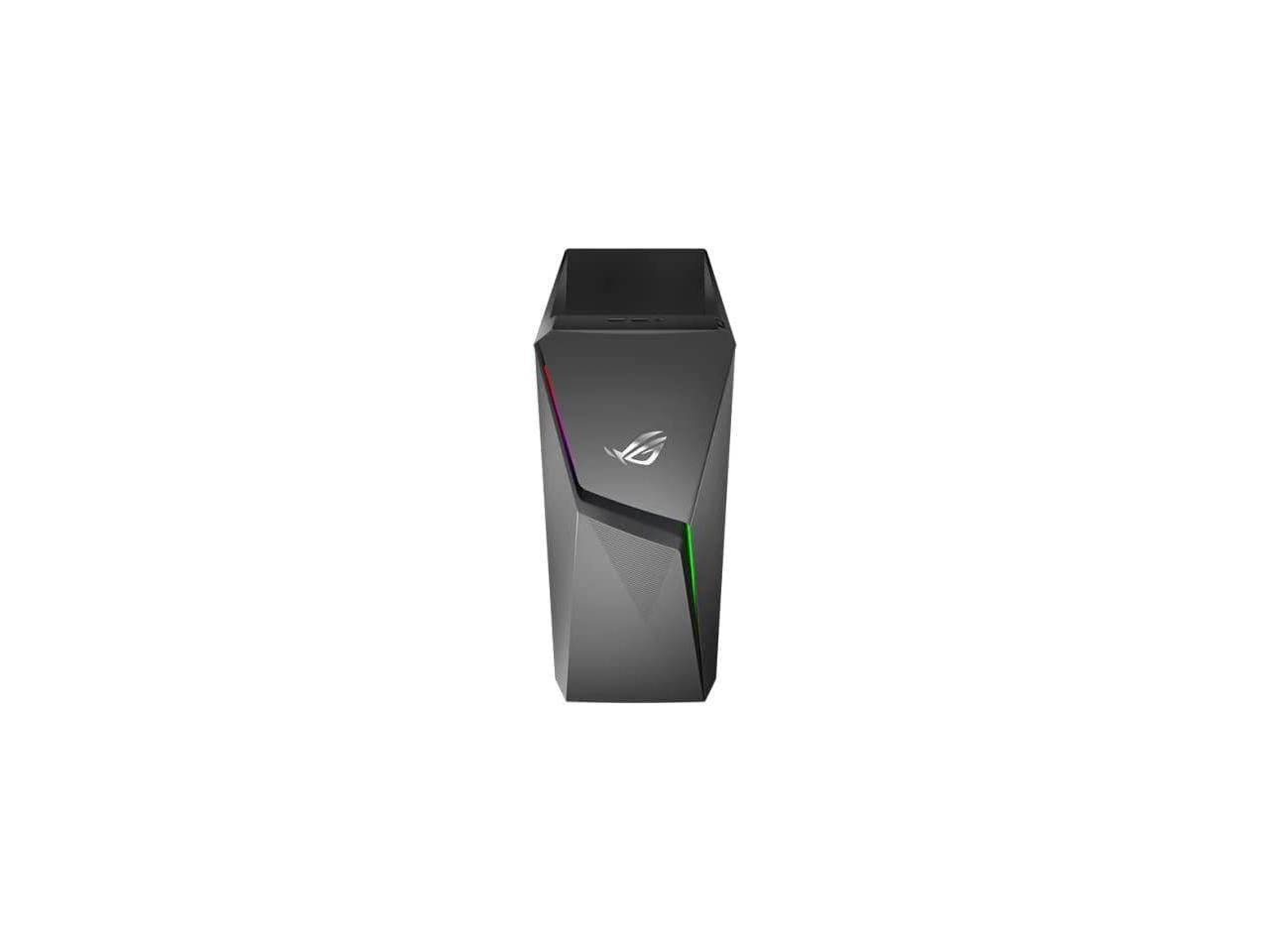 Newest Asus ROG Strix GL10 Premium Gaming Desktop, AMD 6-Core Ryzen 5 3600X Upto 4.4GHz, 32GB RAM, 2TB PCIe SSD, NVIDIA GeForce 1660Ti, Windows 10 Home + Keyboard & Mouse, HDMI Cable