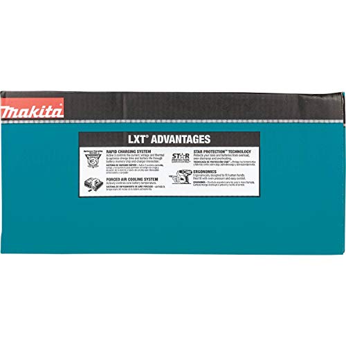 Makita XCU06T 18V LXT Lithium-Ion Brushless Cordless (5.0Ah) 10" Top Handle Chain Saw Kit, Teal