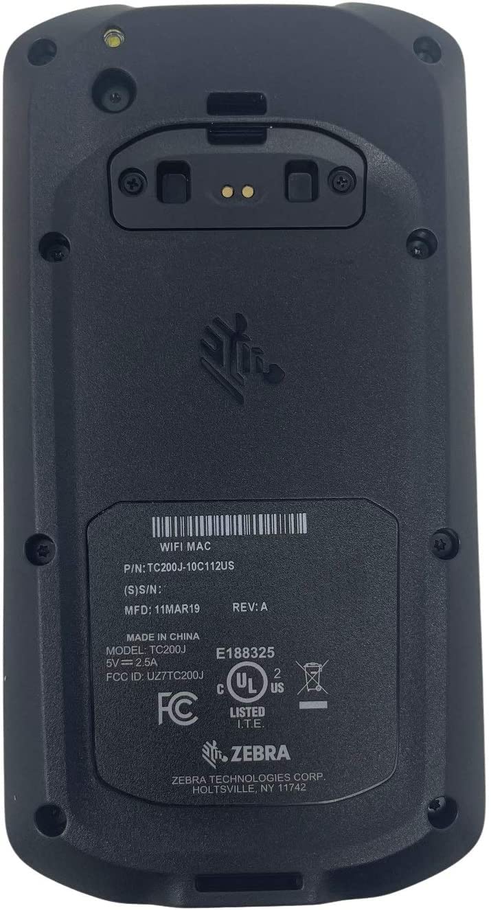 Zebra TC20 Mobile Computer with Wi-Fi, Bluetooth, Barcode Scanner, Camera, Android 7.0 (TC200J-10C112US)