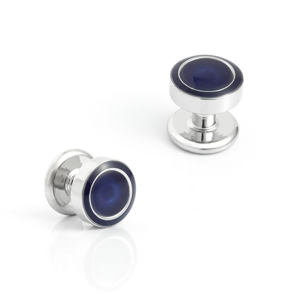 Men's Cufflinks Men's Versatile Tuxedo Dress French Shirt Button Stud Cufflinks (Color : A, Size : One Size) (A One Size)