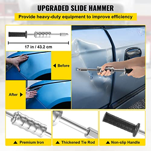 Mophorn Dent Puller Stud Welder Dent Repair Kit 110V Stud Welder Kit 800 VA Spot Welder 1000 Nails for Car Body Panel