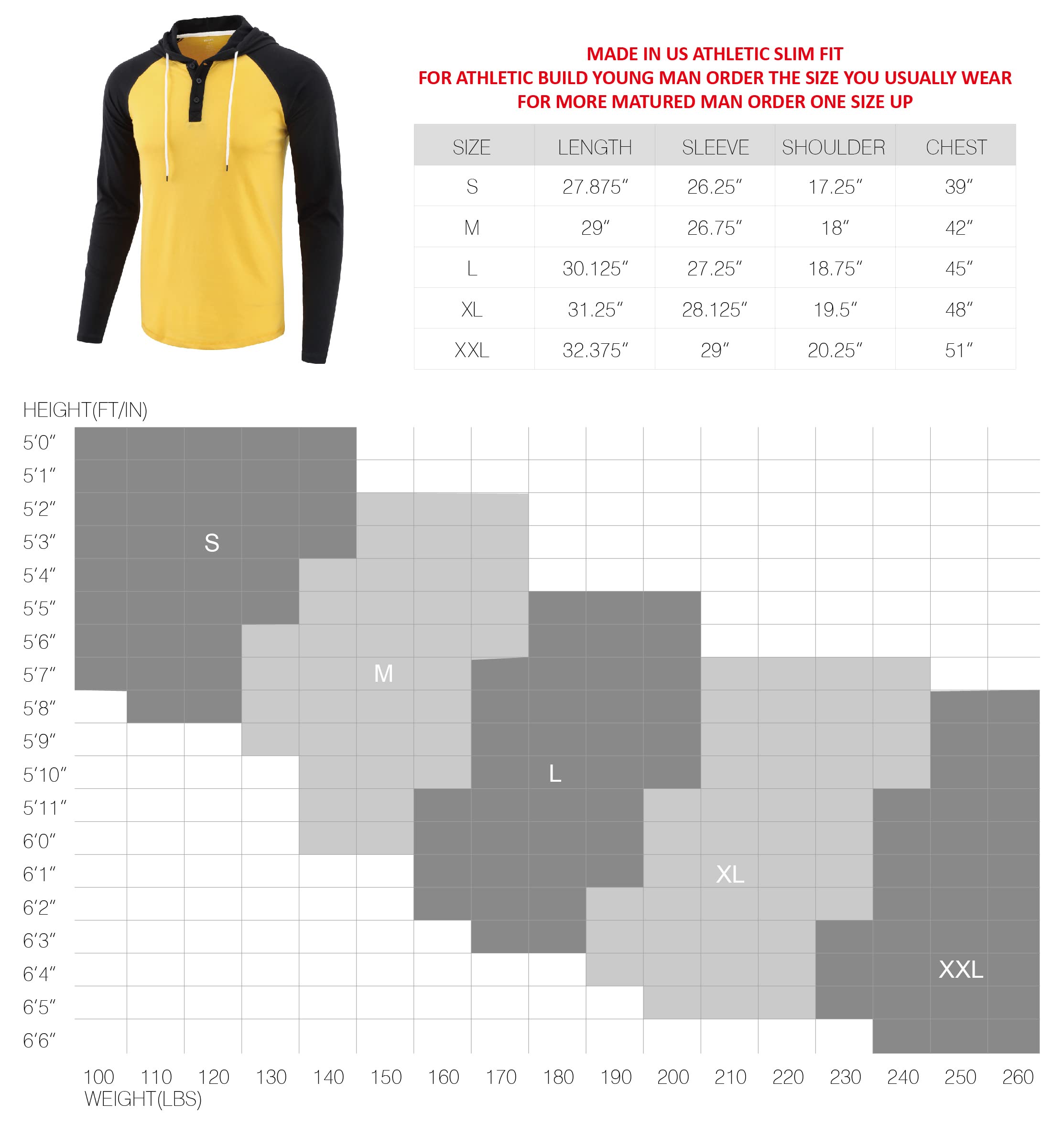 KNQR Men's Athletic Lightweight Slim Fit Running Jersey Henley Hooded Tee Shirts Active Hoodie Navy/Heather Blue S