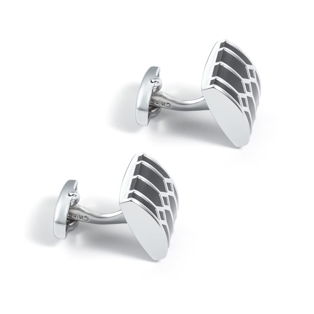 Men's tie Clip Cufflinks Geometric Decorative Cufflinks Men's Versatile French Shirt Cufflinks Delicate Enamel Cufflinks
