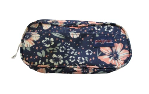 JanSport Large Accessory Pouch - Secure Storage Space for Pens, Power Cords, Pencil Case, Ideal For Everyday Essentials, 1.3L, Fields Of Paradise