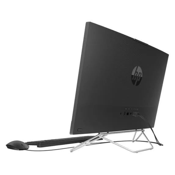 HP 24" All-in-One Desktop, Intel 10-Core i7-1255U, 23.8" FHD IPS Display, Intel Iris Xe Graphics, HDMI 2.0, Wi-Fi, RJ-45, 64GB DDR4 2TB M.2 SSD + 1TB HDD, Win10 Pro, Black
