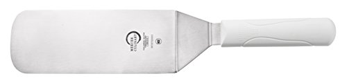 Mercer Culinary Millennia Turner Handle, 8 Inch x 3 Inch Blade, White Handle