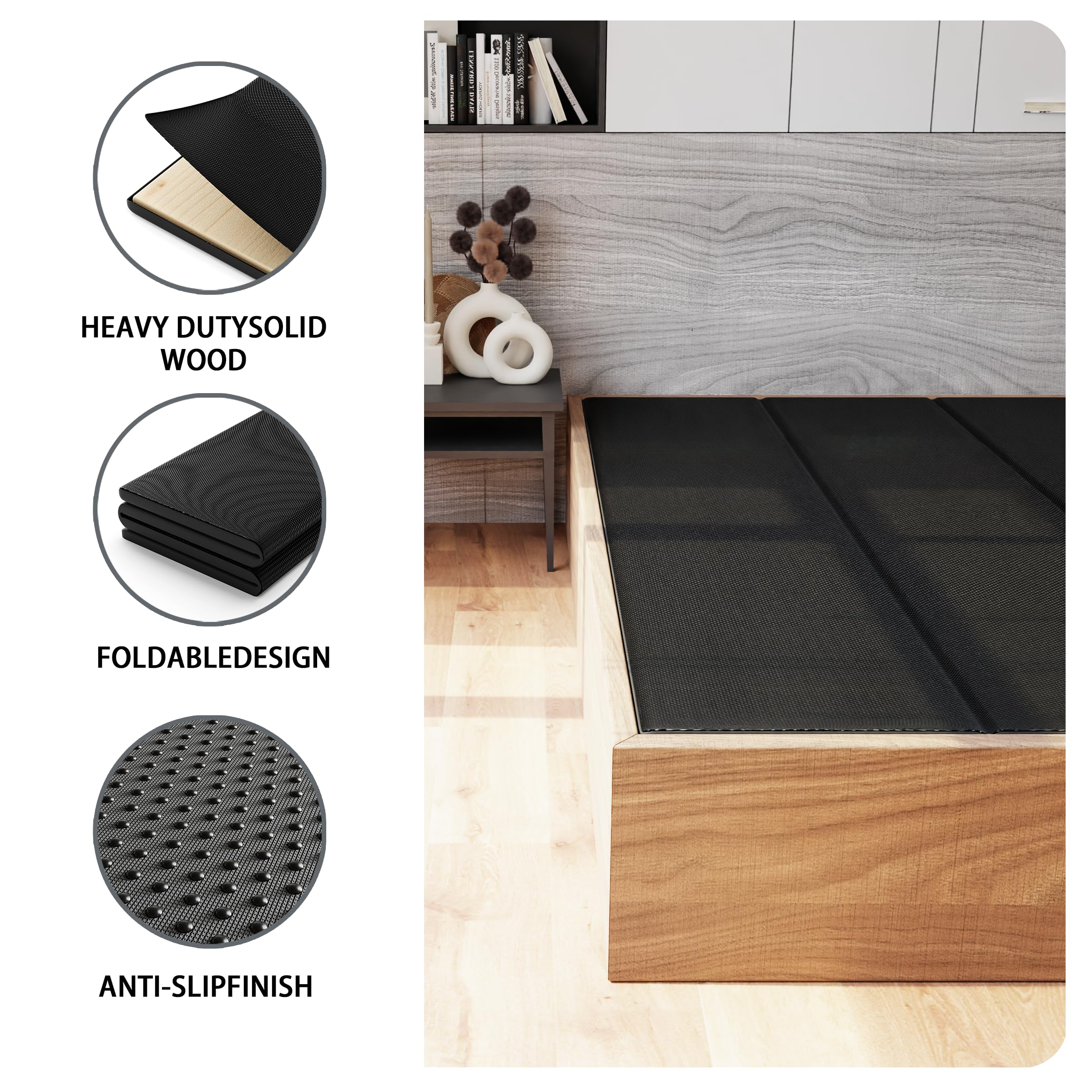 Sofa Bed Support Board, 48"x48"Sleep Sofa Bar for Sofa Bed or Pullout Couch, Sleeper Sofa Support for Sofa Bed Slats,No Assembly Needed