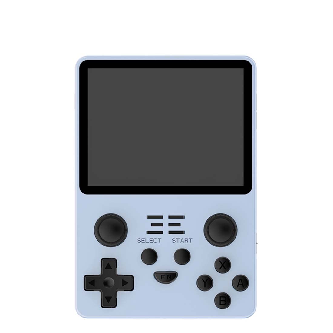 Lingxuinfo Powkiddy RGB20S Handheld Game Console Portable Retro Arcade with Built in 20000 Games, 16G+128G, 3.5 Inches IPS Screen, Powkiddy Game Console for Kids Adults-Blue