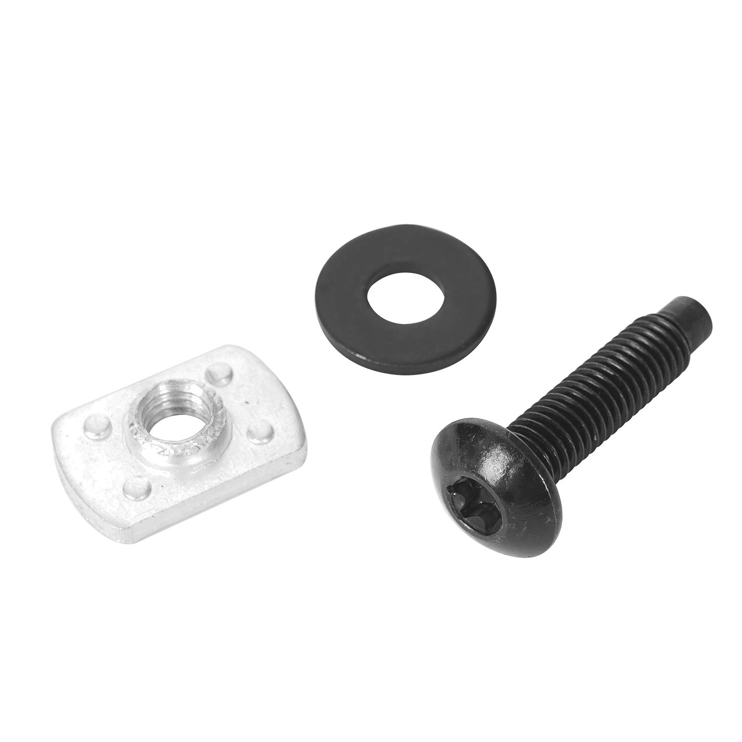 Hooke Road TJ Hardtop Bolt & Nut Replacement Kit for Jeep Wrangler TJ 97-06 - Set of 6