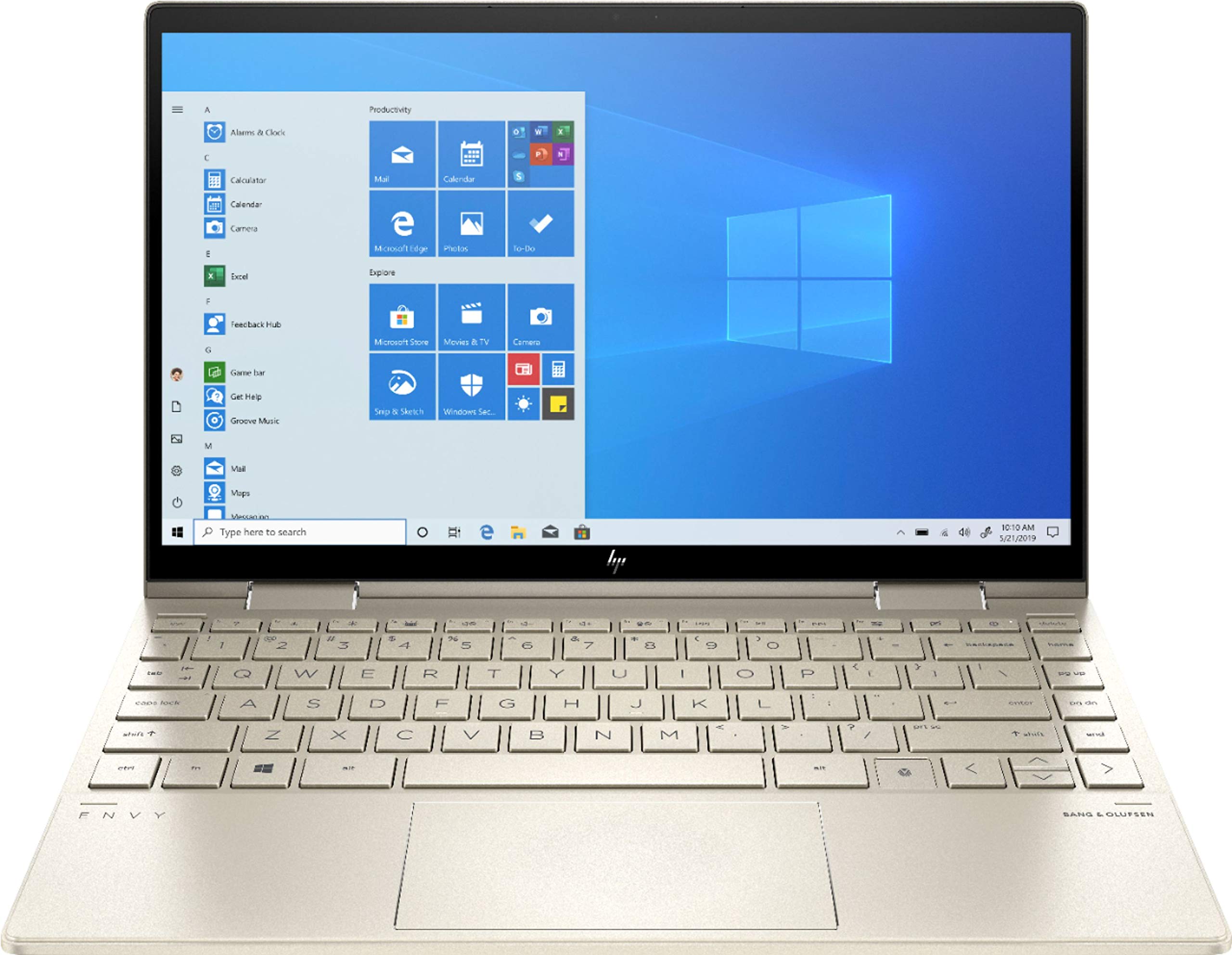 HP Envy x360 2-in-1 2022 Laptop 13.3" FHD IPS 1000 nits Touch 4-Core Intel i5-1135G7 8GB DDR4 256GB SSD Iris Xe Graphics Thunderbolt 3 Wi-Fi 6 Backlit KB Fingerprint Windows 10 Home w/ONT 32GB USB