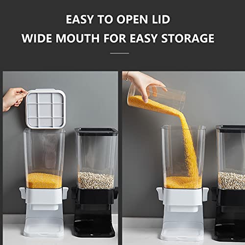 LYXIANG Airtight Food Storage Container Set - Kitchen & Pantry Containers - for Flour, Cereal, Spaghetti, Pasta & More 5.5L,A