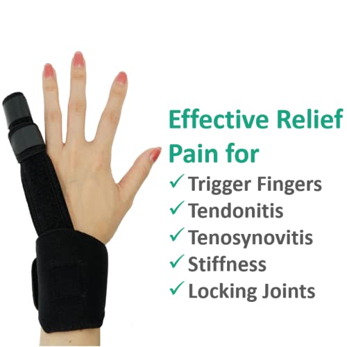Kynnbluu Compression Finger Splint for Straightening Broken and trigger Fingers