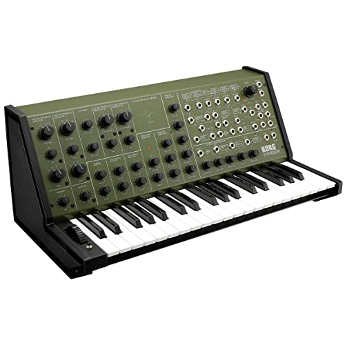 Korg MS-20 FS Monophonic Analog Synthesizer, 2 Oscillators, 37 Mini-Keys, Green (Open Box)
